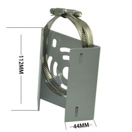 MINI Pole/Column Mounting Camera Bracket For CCTV Security Cameras100MM ...